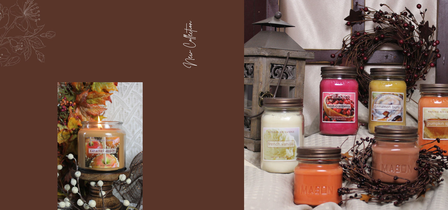 Harvest Sunset Candles Homepage